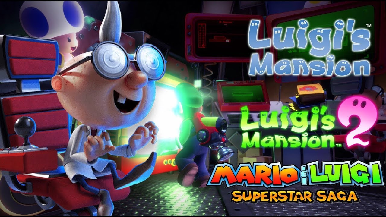 Professor E Gadd’s Lab Mashup (LM + LM2 + M&L Superstar Saga) - YouTube