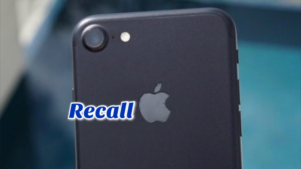 Apple Recall iPhone 7 A1660, existe? - YouTube