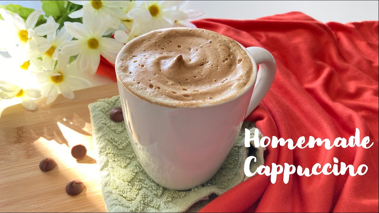 Homemade Cappuccino Recipe | Easy Cappuccino Coffee At Home | Perfect ...