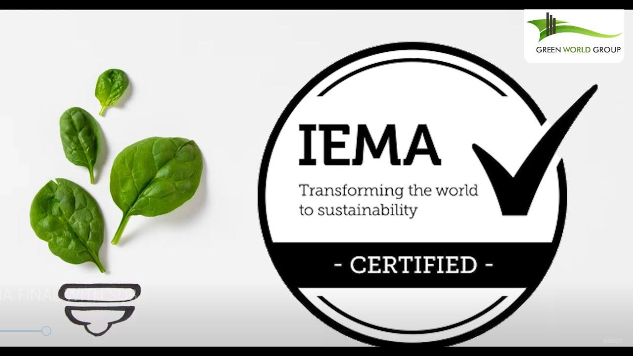 IEMA Introduction | IEMA Qualifications | IEMA Importance - Green World ...