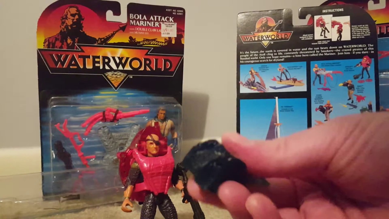 Vintage Toy Freedom - Waterworld "Deacon" Kenner 1995 - YouTube