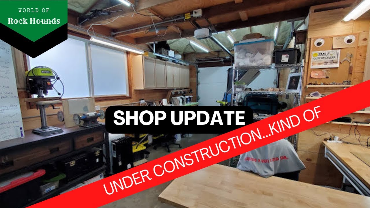 Shop Update - Under Construction (Kind of) - YouTube