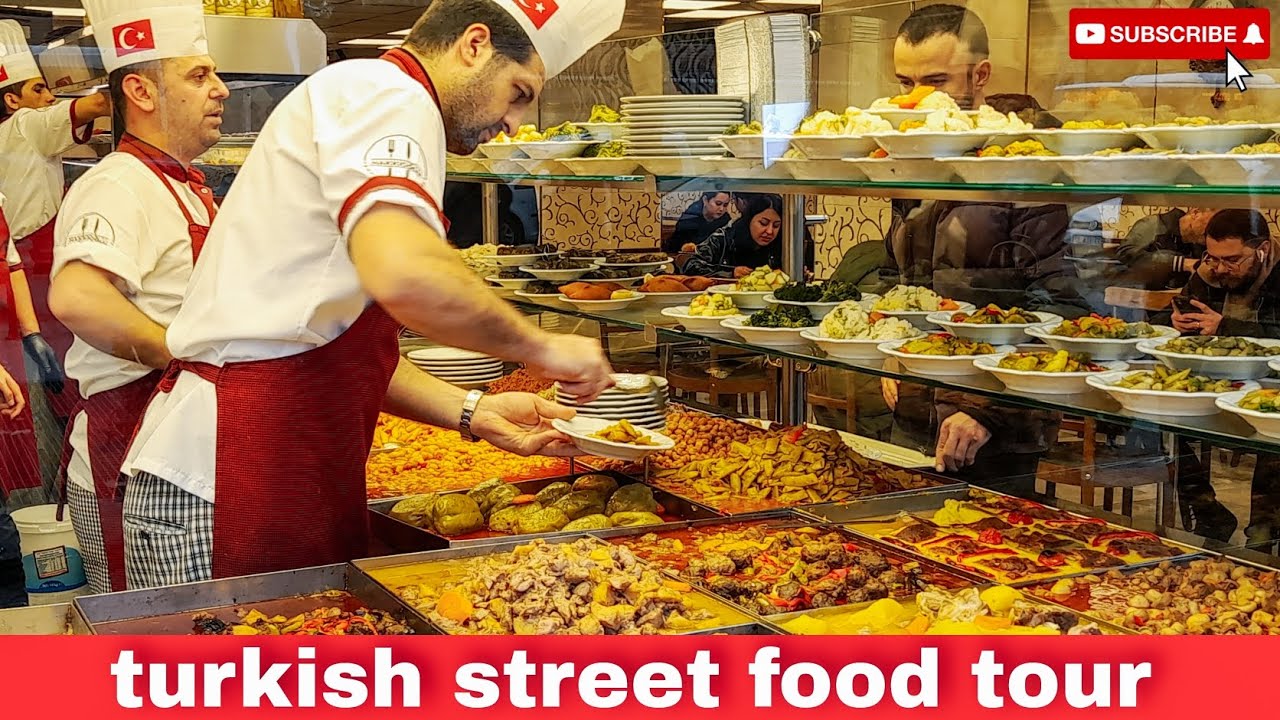 delicious turkish street food tour in istanbul(part 2) - YouTube