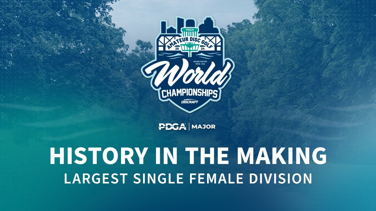 FA1 HISTORY - Largest ever women's division at a PDGA event - YouTube
