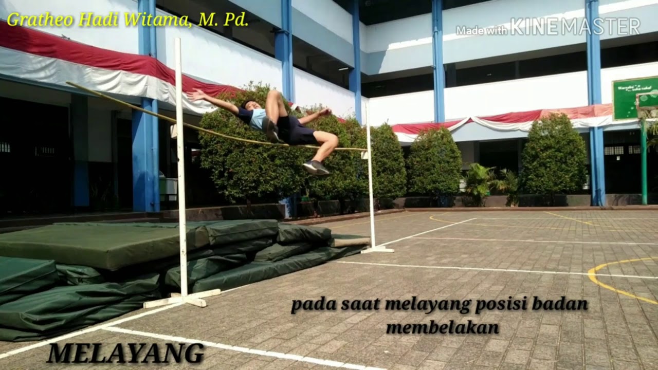 Lompat Tinggi Gaya Flop - YouTube