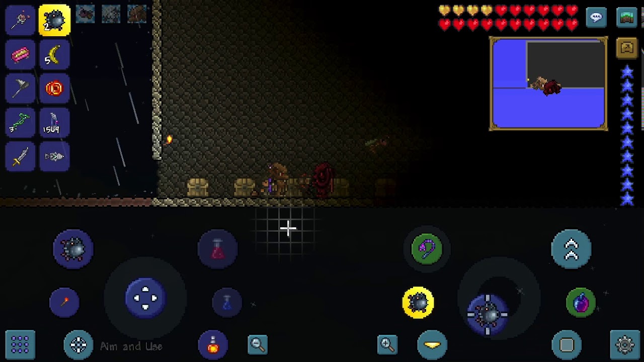 Terraria let’s play #1 Bomb Fish - YouTube