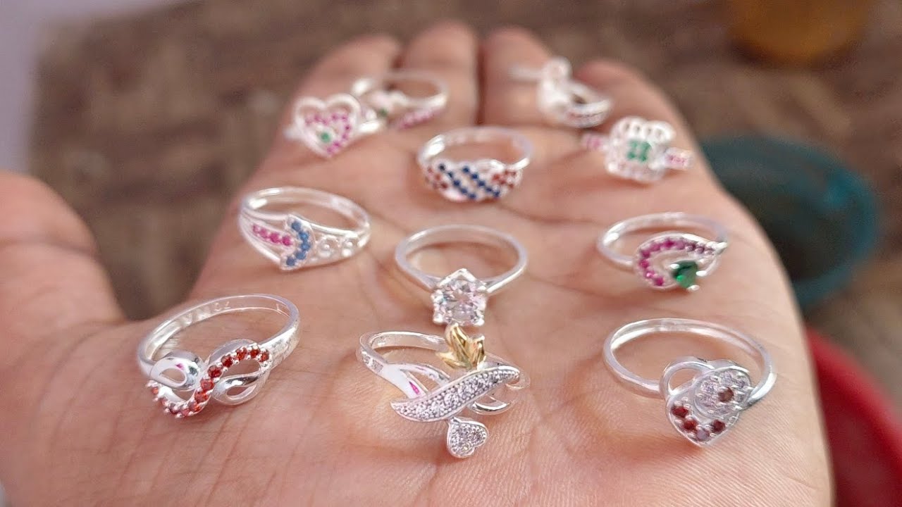 Simple Silver ring designs for girls with price 2025 | Silver rings ...