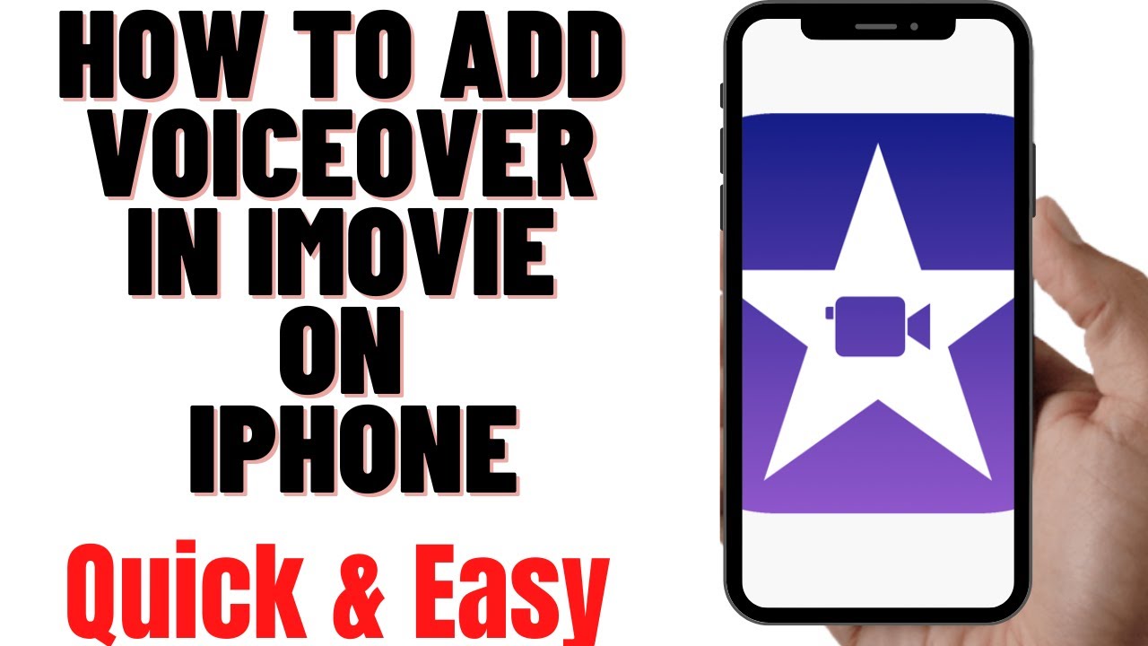 how to add voiceover in imovie on iphone,how to do voice overs in ...