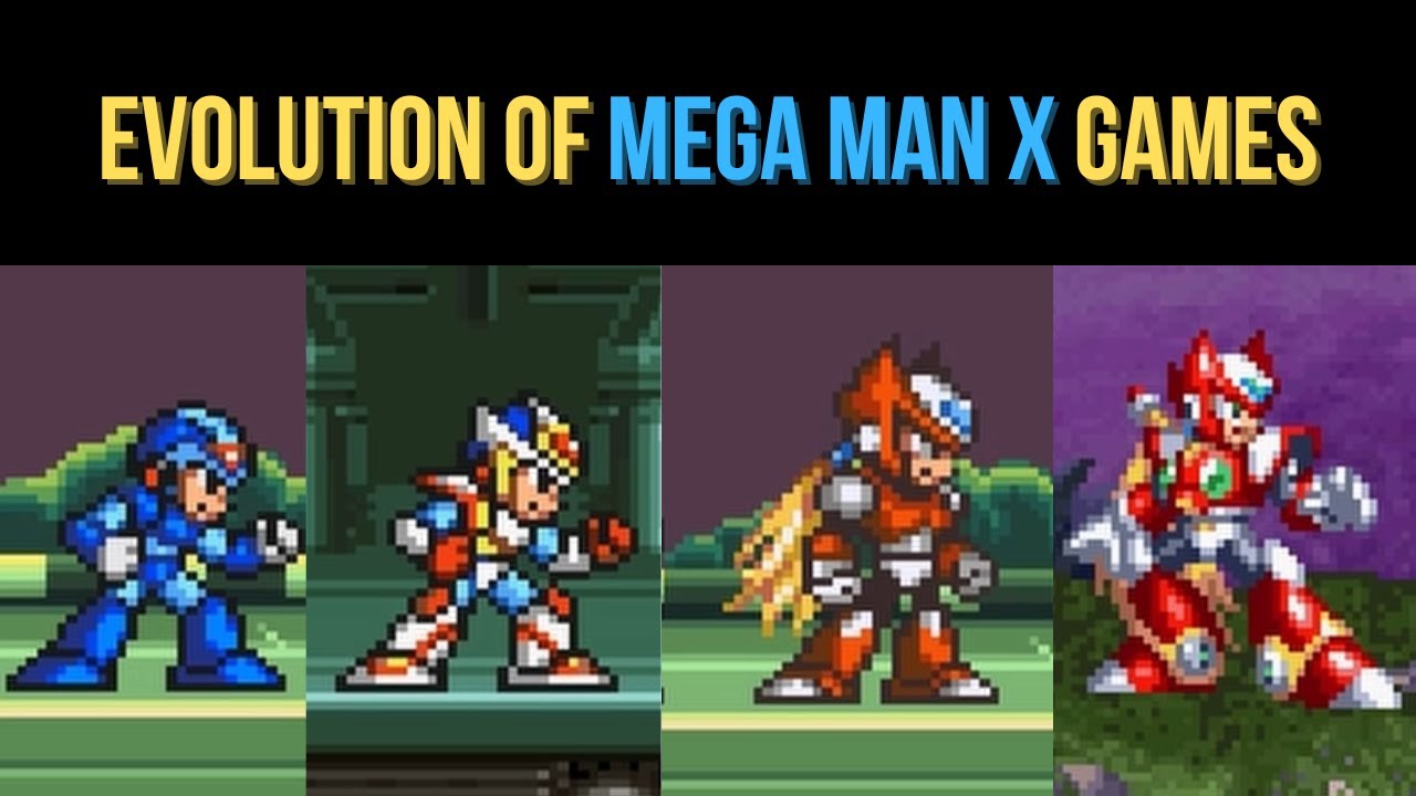 Evolution of Mega Man X Games - YouTube