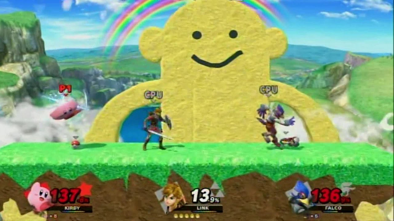 Super Smash Bros Ultimate - Doshin the Giant Custom Stage - YouTube