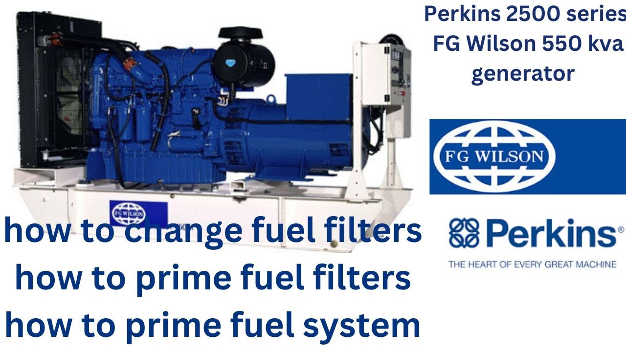 Tutorial on perkins 2000 series fuel filter changing.Tutorial on ...