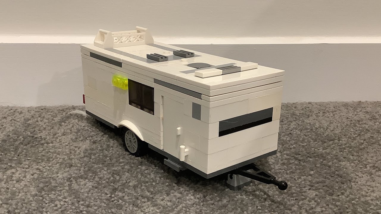 How to build an easy LEGO caravan - YouTube