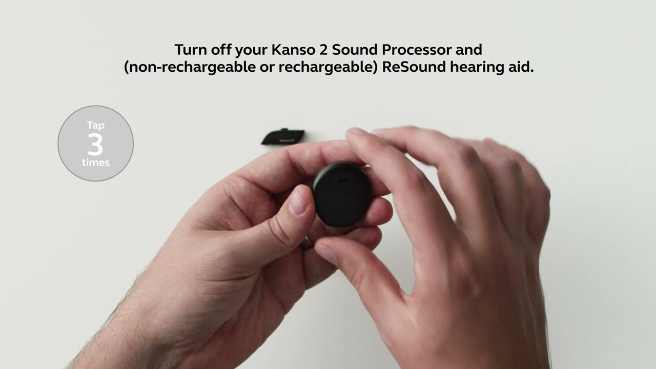 How to pair your Kanso 2 Sound Processor and ReSound hearing aid with a ...