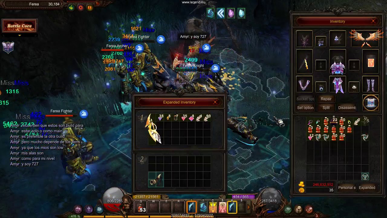 Mu online Summoner Curse Spell Agilidad lvl 700 con itens low medium en ...