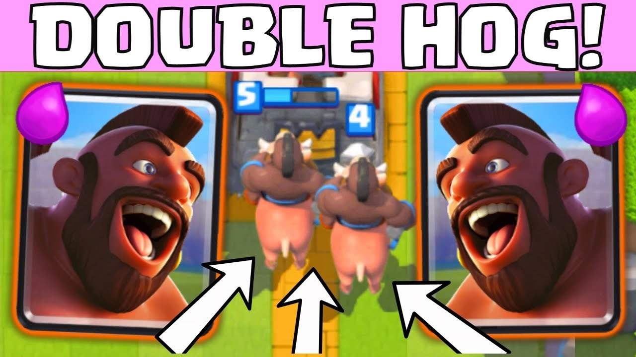 DOUBLE HOG RIDER! Hog rider challenge - YouTube