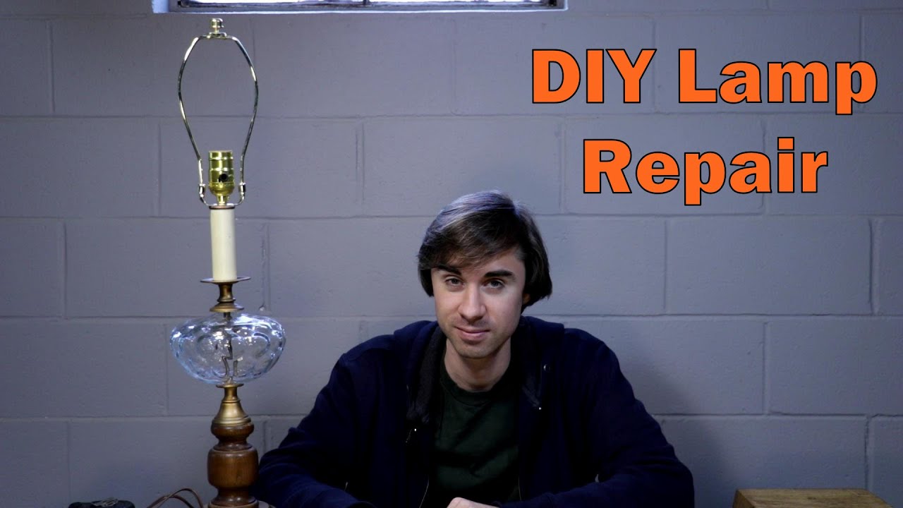 Lamp Repair, disassembly and reassembly with hardware overview ...