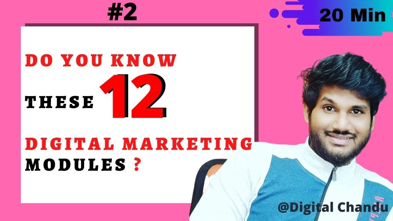 Digital Marketing Modules 2020 | Learn Digital Marketing Course - YouTube
