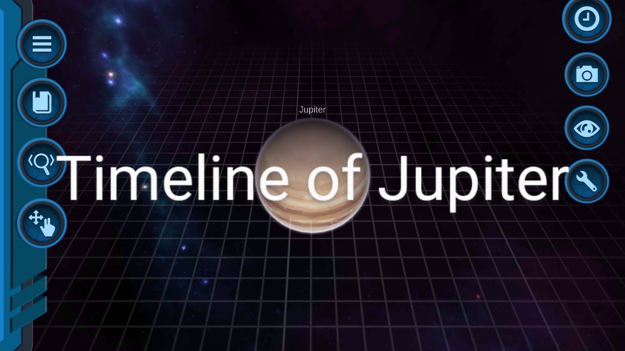 Timeline of Jupiter in my pocket galaxy - YouTube