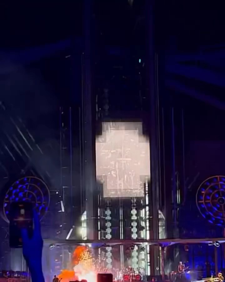 Rammstein - Mein Teil LIVE 30.05.2024 Athens Greece pyro fire - YouTube