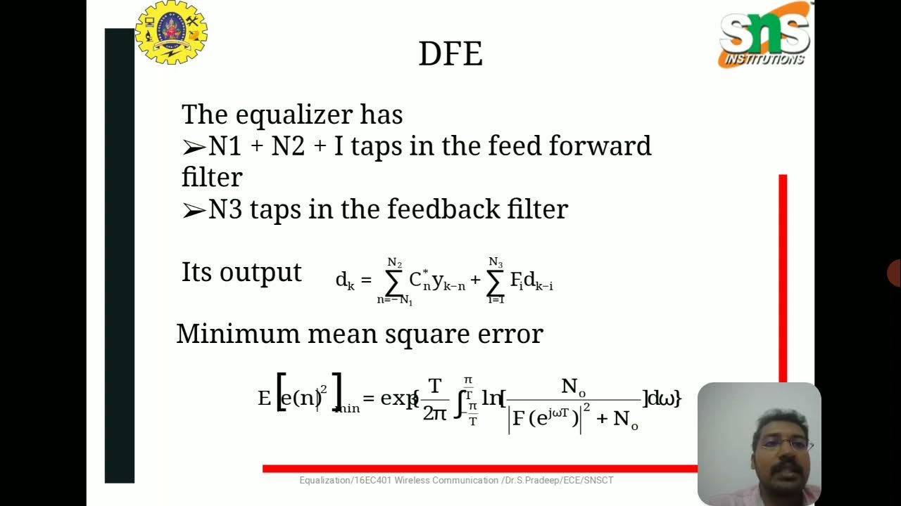 Linear & Non Linear Equalization - YouTube