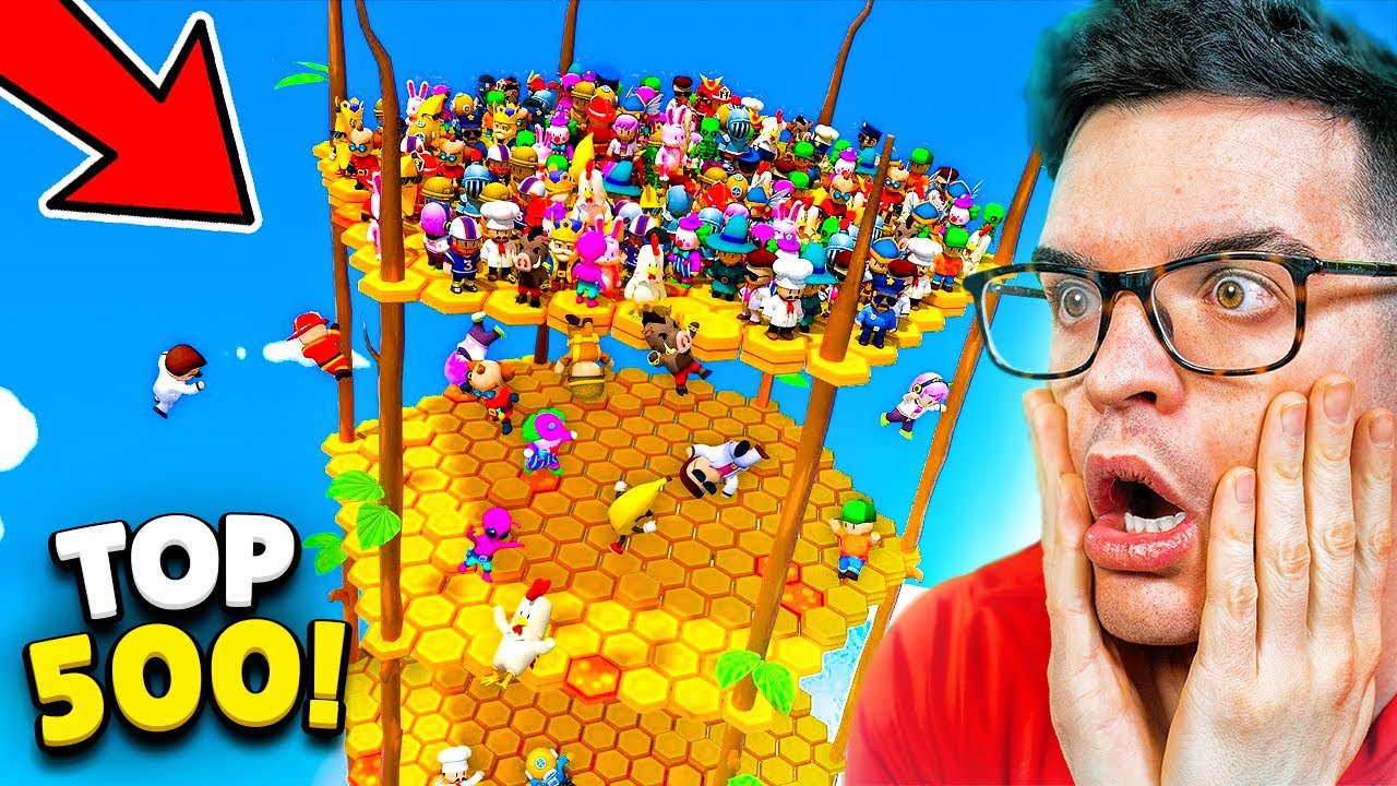 TOP 500 MEJORES MOMENTOS de STUMBLE GUYS! 😳 - YouTube