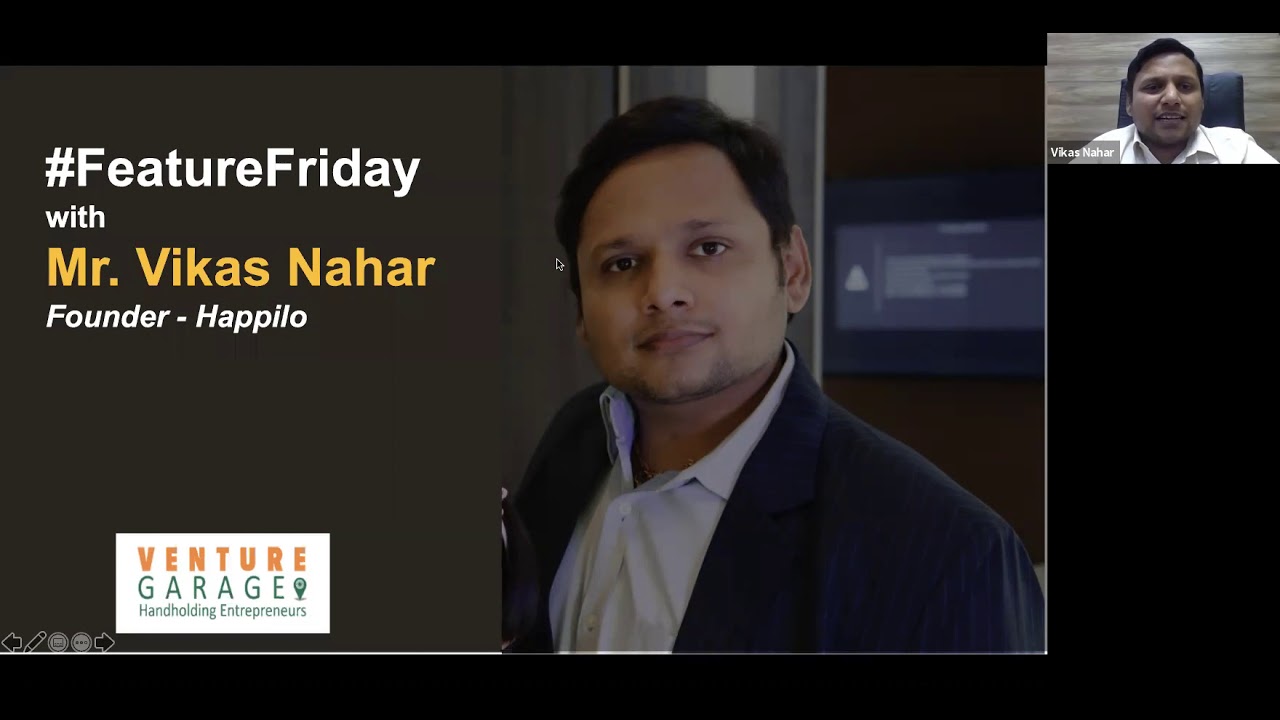 Feature Friday with Mr. Vikas Nahar, Founder-Happilo - YouTube