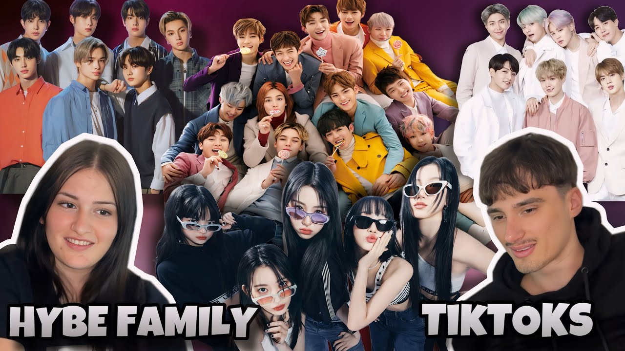 KPOP HYBE FAMILY TIKTOK COMPILATION | REACTION - YouTube