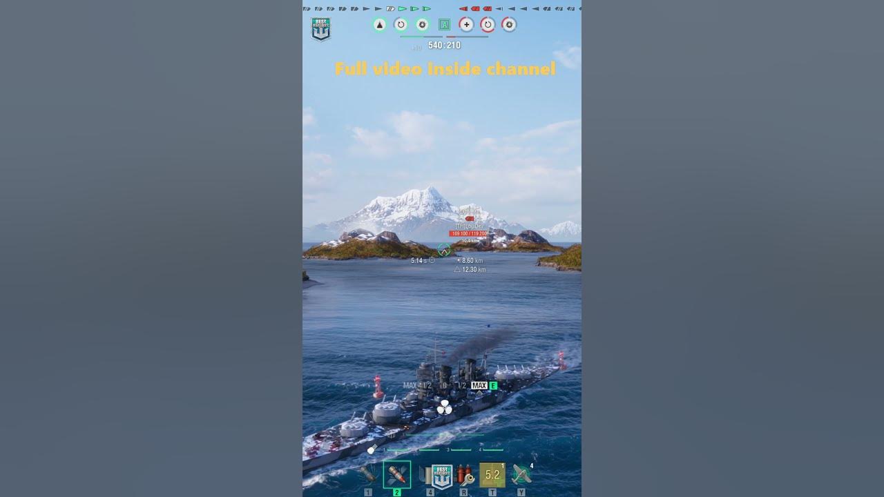 Battleship Ruggiero di Lauria: 103000 damage salvo on a Satsuma - World of Warships #wows # ...