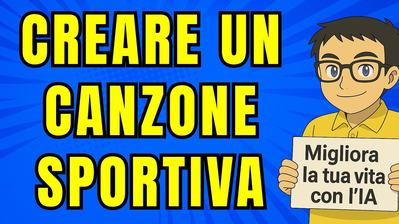 Crea un Inno Sportivo Virale con l'IA! Testo, Musica e Video per la Tua ...