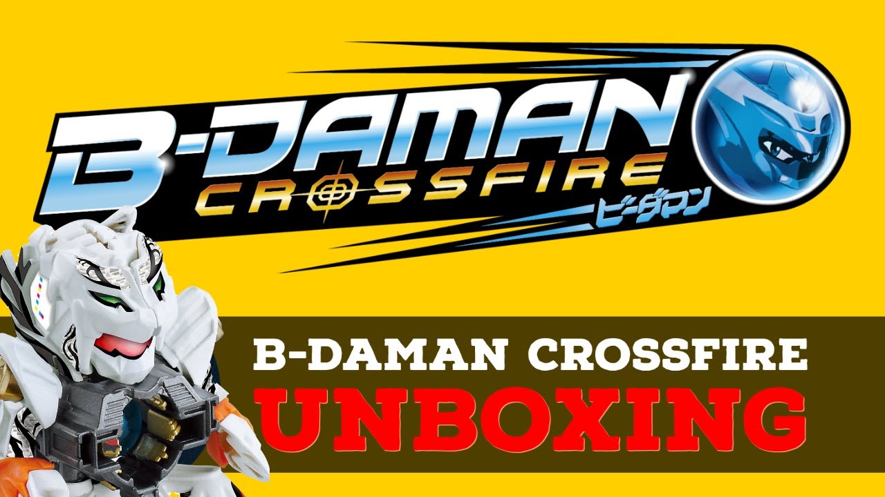 B-Daman Crossfire // BD-32 STRIKE TIGARE // Unboxing - Shooting Range ...
