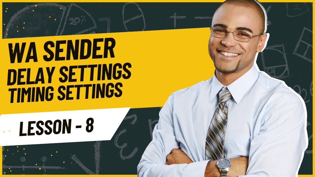 How to use the delay setting in WA Sender | Bulk WhatsApp message ...