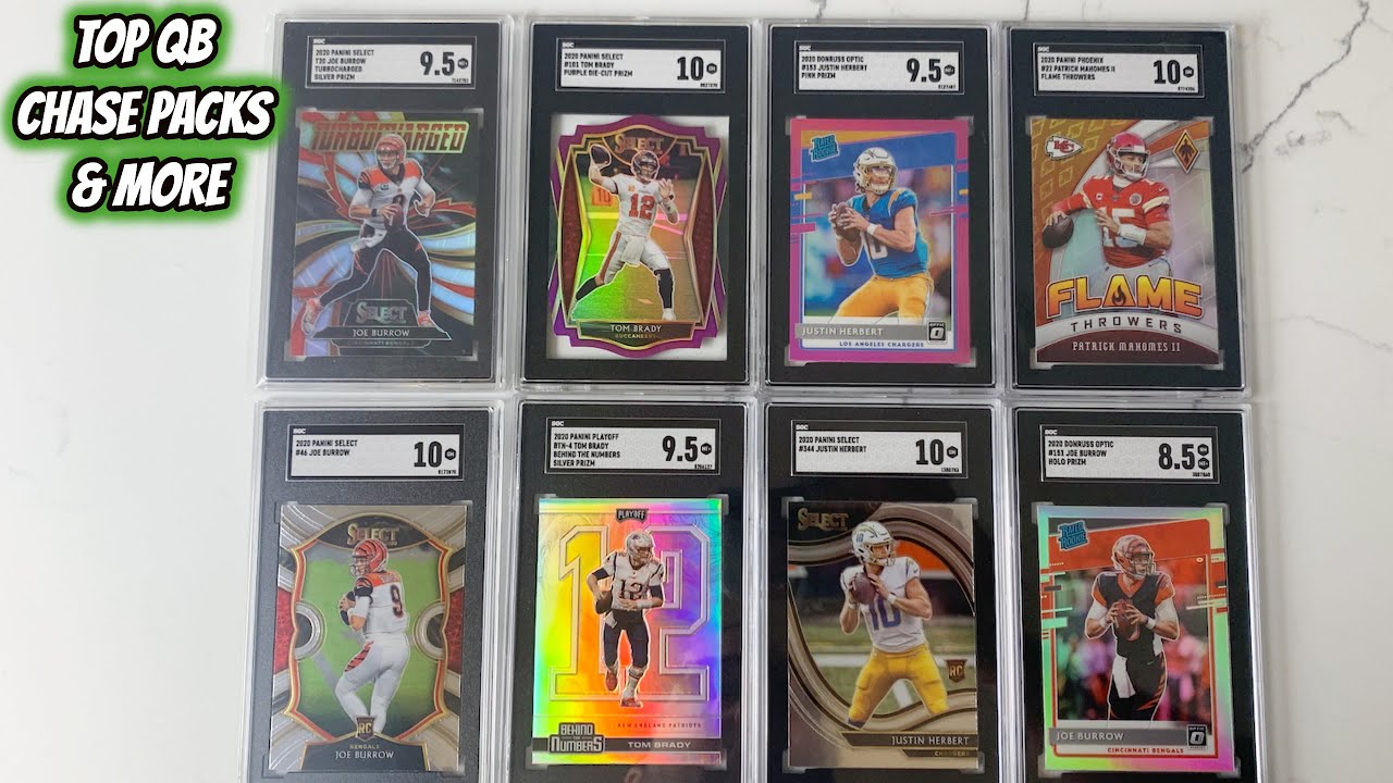 Huge Joe Burrow, Tom Brady, Justin Hebert & More Chase Pack Review and ...