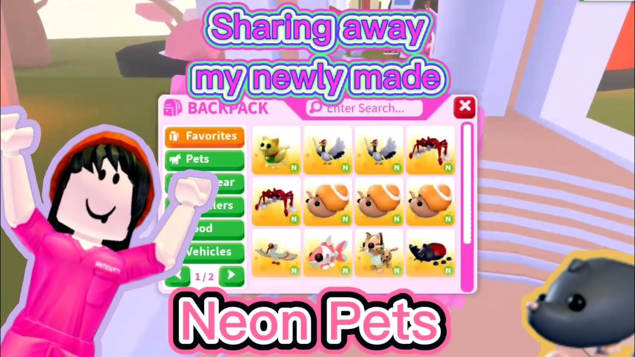 Trading 14 Neon Pets for Sado Mole? 🐏😋 - YouTube