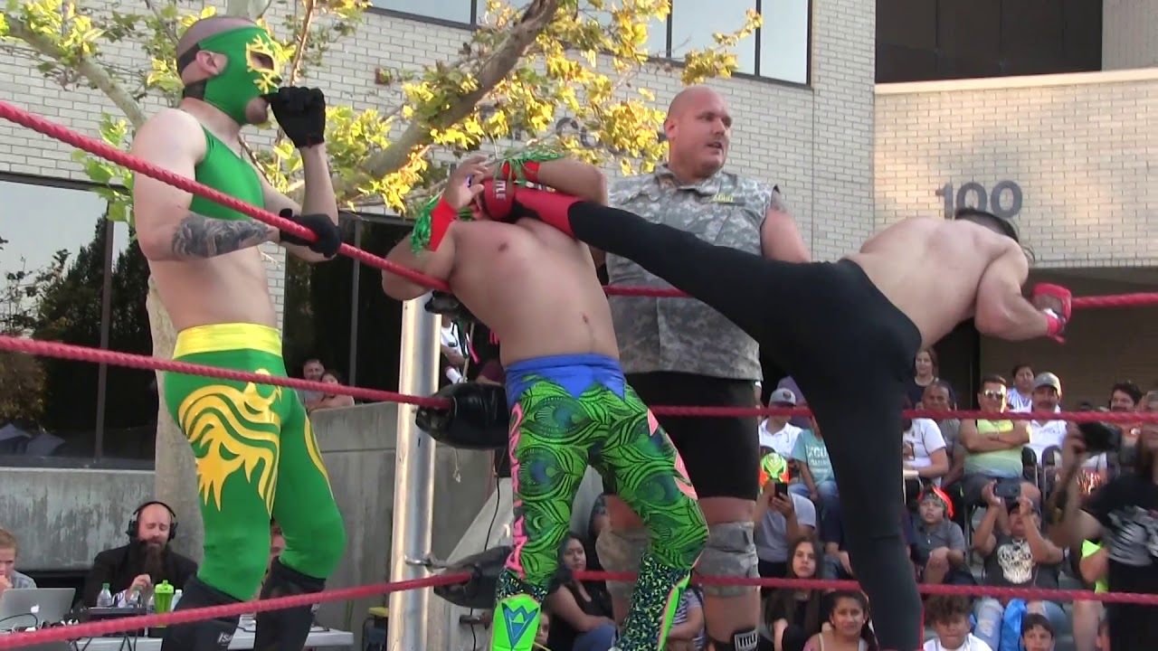 UCW-ZERO Presents: 8 Man Tag Team Match - YouTube