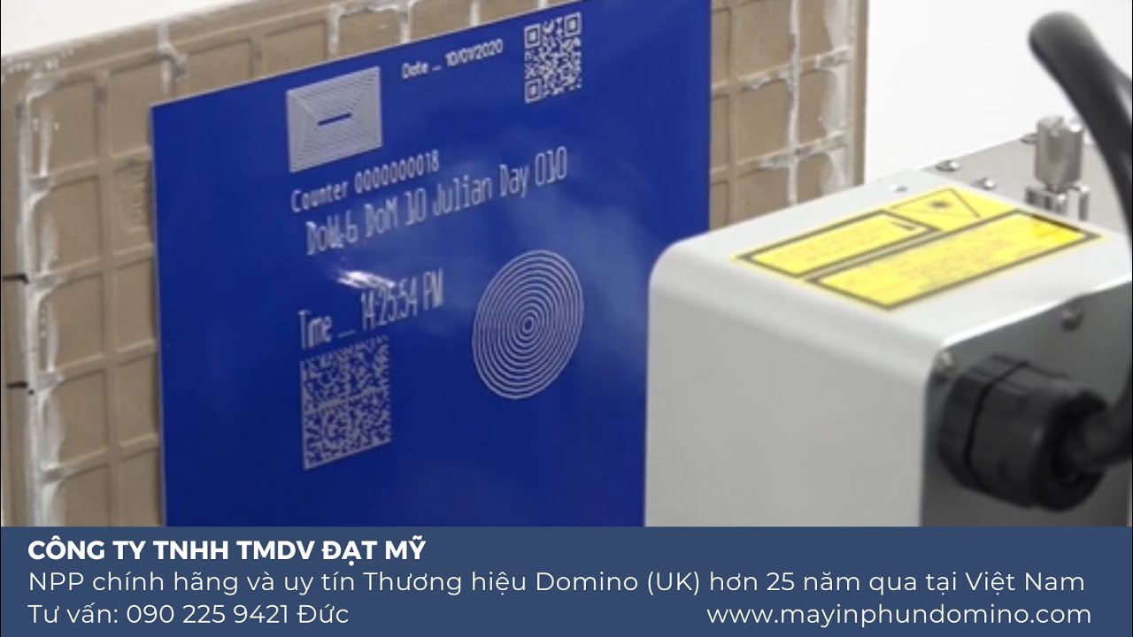 Domino D310: Máy khắc date laser công nghiệp với chi phí phù hợp cho ...