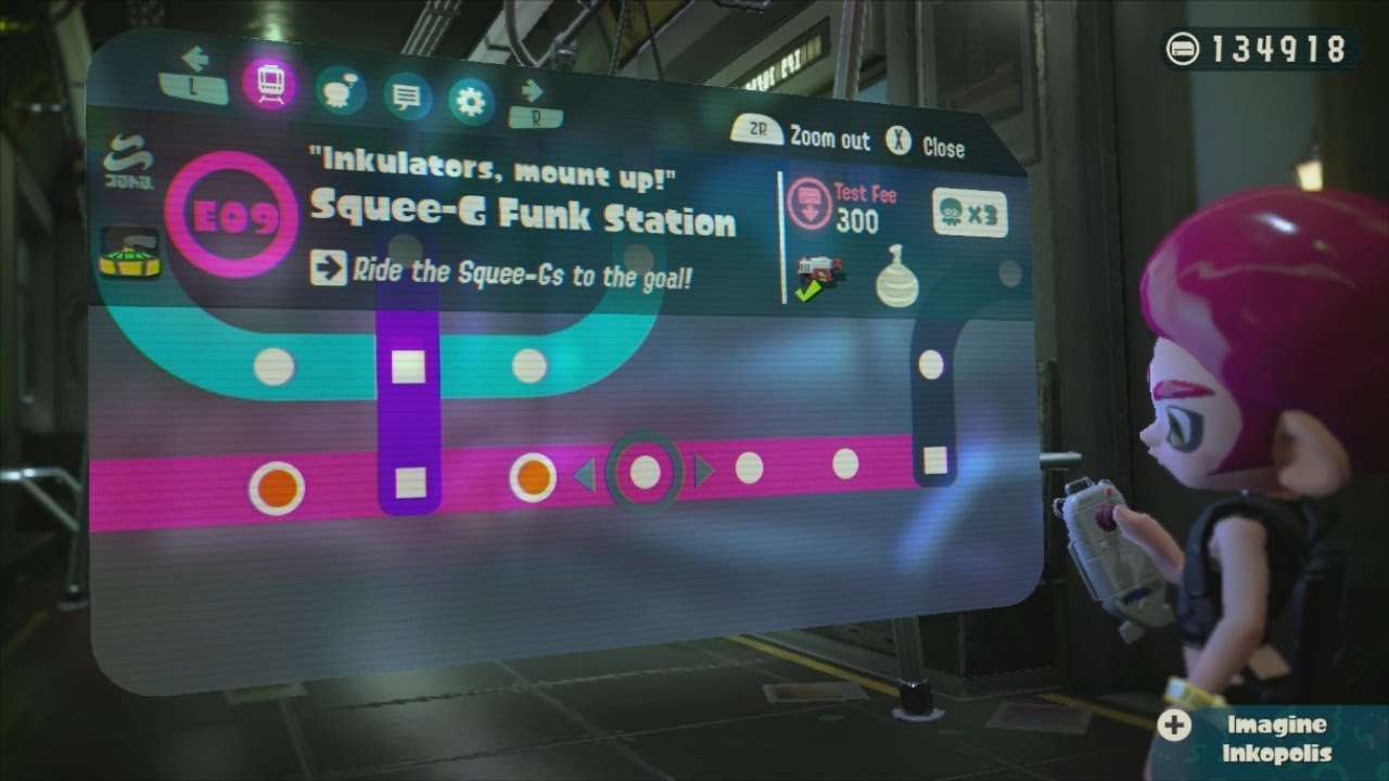 Splatoon 2 - Octo Expansion DLC - E09: Squee-G Funk Station (Burst Bomb ...