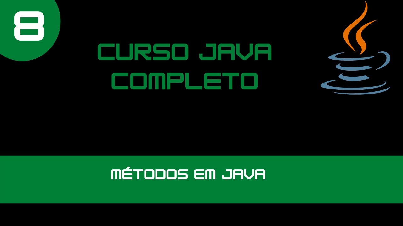 Curso de Java - Métodos - Aula 08 - YouTube