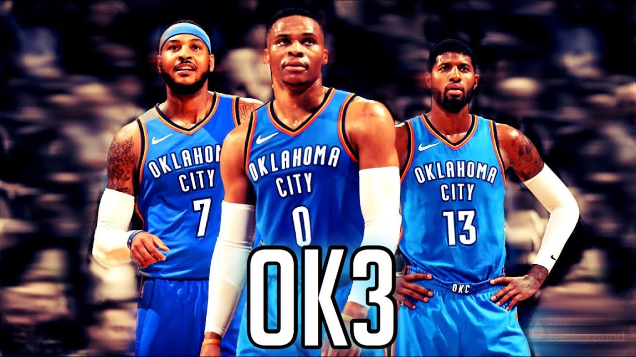 OKC Thunder Big 3 2017-2018(Juice Wrld-Lucid Dreams) - YouTube