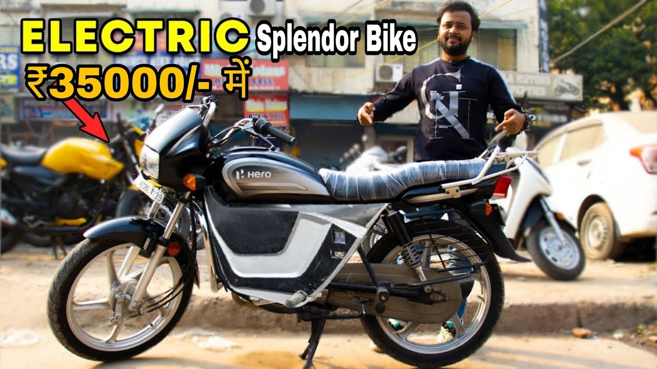 2021 Hero Splendor Electric India | RTO Approved Conversion Kit ...