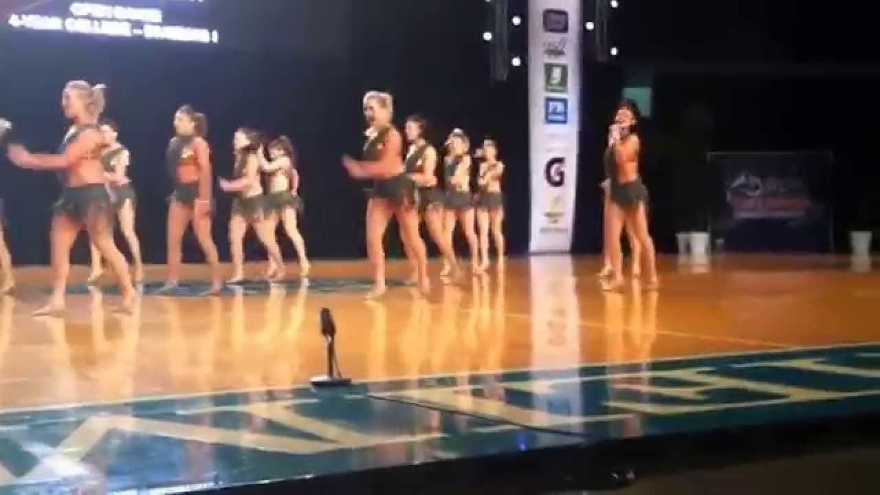 University of Oregon Dance Team at USA Nationals - YouTube