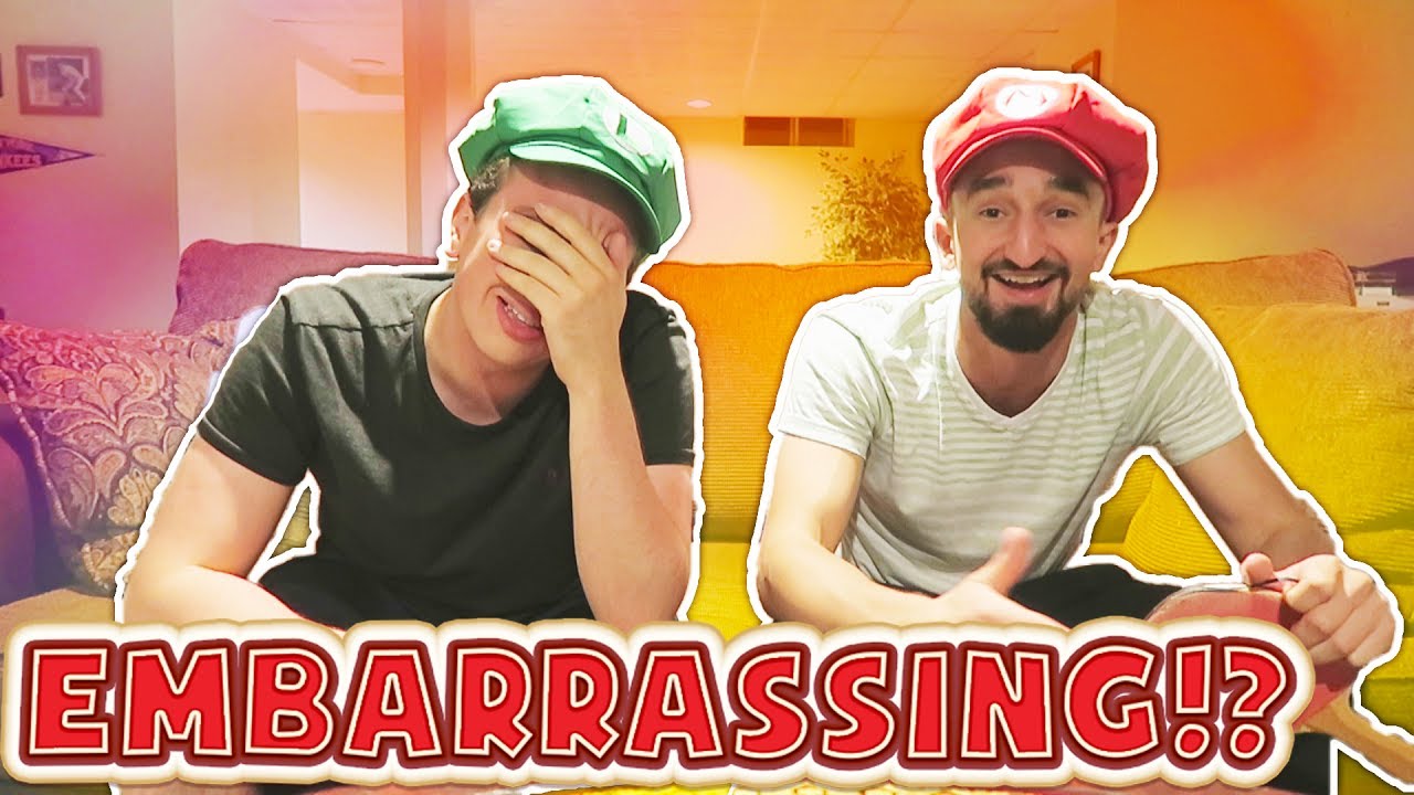 MOST EMBARRASSING CHILDHOOD STORIES FOOSBALL CHALLENGE!? - YouTube