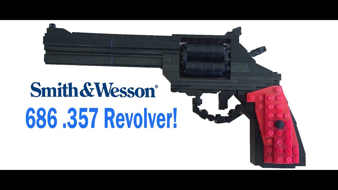 LEGO Smith & Wesson 686 .357 Revolver! - YouTube