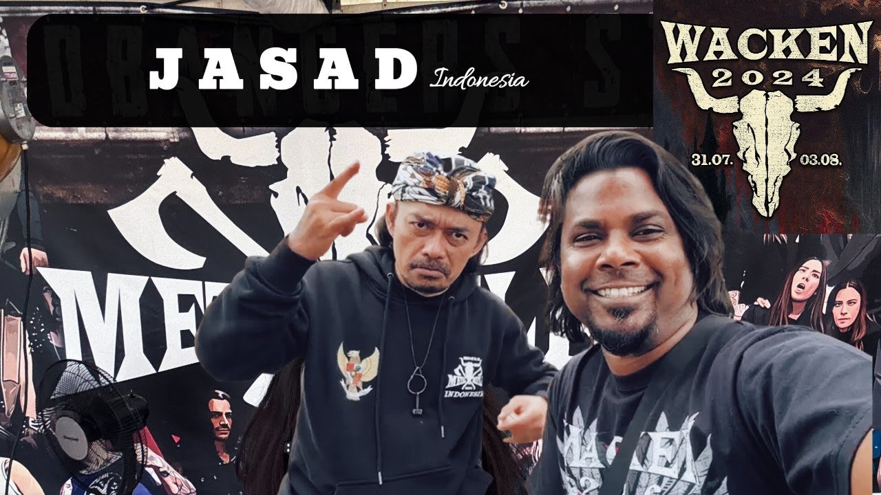 Man Jasad Speaks Out - at Wacken Open Air 2024 - YouTube