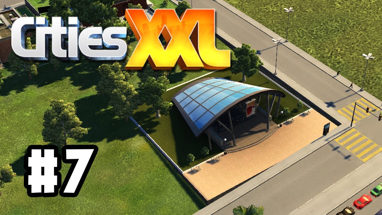 Building a METRO SYSTEM in Cities XXL #7 - YouTube