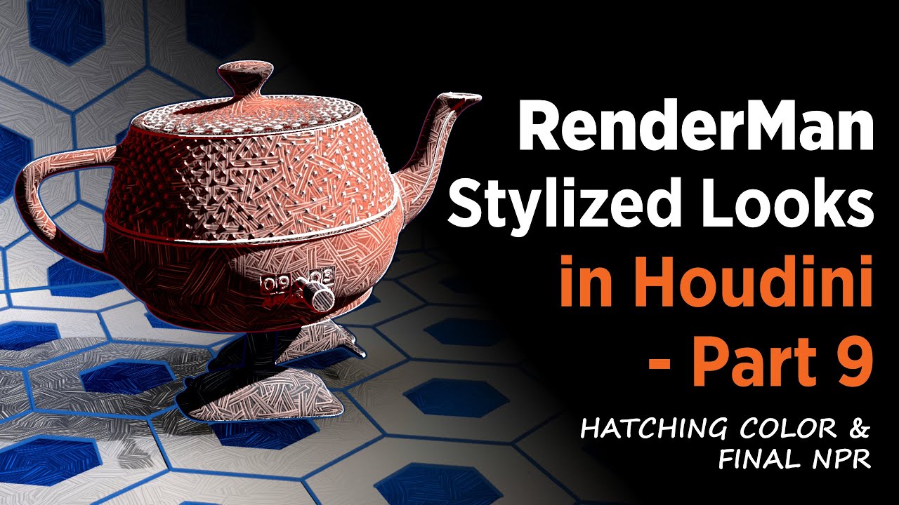 RenderMan Stylized Looks in Houdini - Part 9 – Final NPR - YouTube