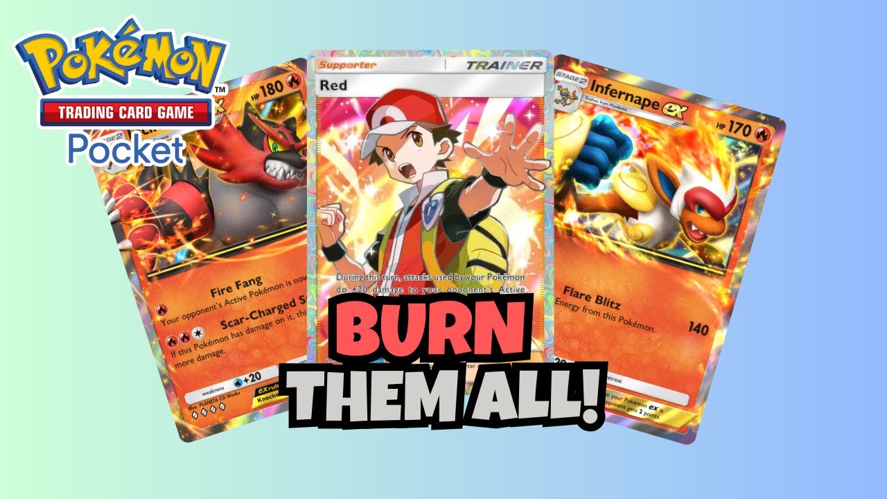 Infernape & Incineroar Deck – Pure Firepower! Pokémon TCG Pocket Aggro ...