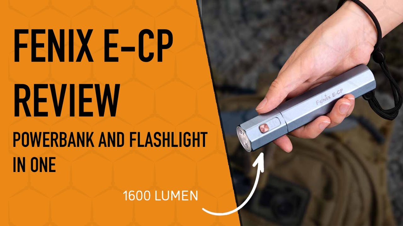 Fenix ECP Review - Flashlight & power bank in one! - YouTube