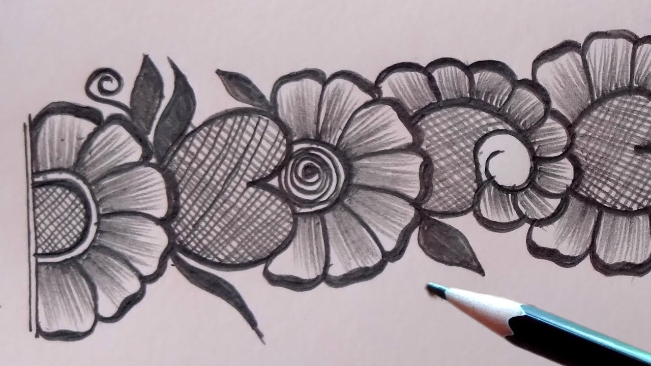 Easy Mehndi Design for Beginners Step by Step | Simple Mehndi Design ...