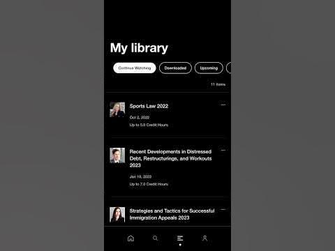 My Library - YouTube