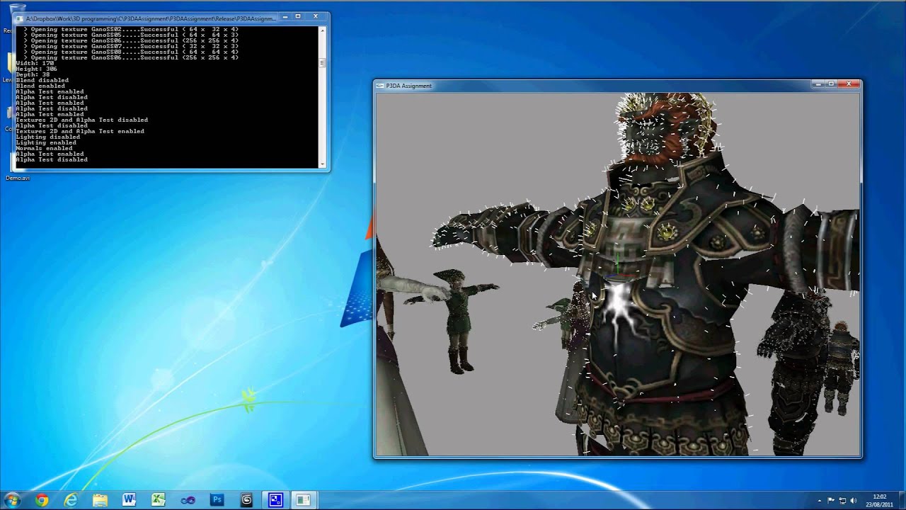 C and C++ Graphics Engine Demo - YouTube